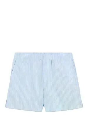 Ami Striped Shorts - Blue