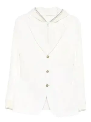 Eleventy Cotton Jacket - White
