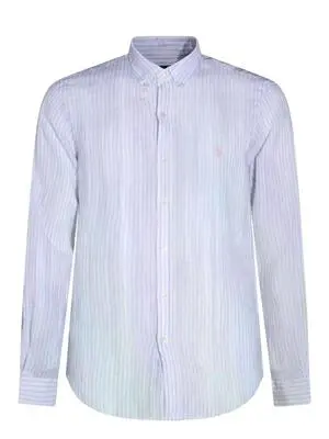 Polo Ralph Lauren Striped Buttoned Shirt - White