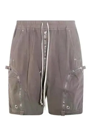Rick Owens Zip-up Cargo Shorts - Grey