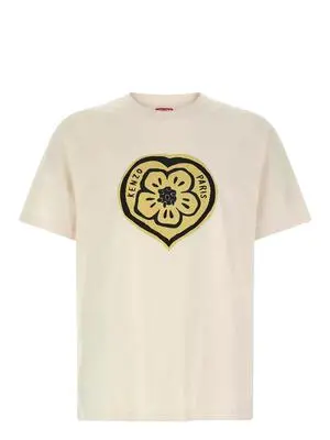 Kenzo Graphic-print T-shirt - Neutrals
