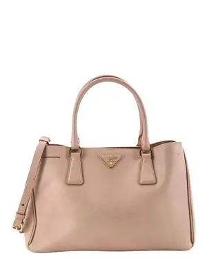 Prada Gardener's Saffiano Leather Medium Tote - Pink