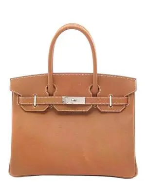 Hermès Epsom Birkin 30 Handbag - Brown