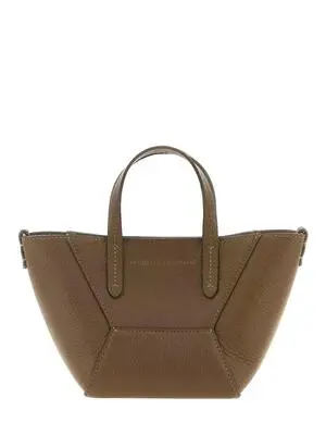 BRUNELLO CUCINELLI Mini Leather Tote Bag