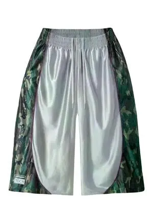 GV GALLERY Camouflage Basketball Shorts - Grey