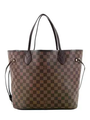 LOUIS VUITTON Neverfull Mm Damier Tote Bag - Brown