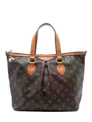 LOUIS VUITTON 2008 Monogram Palermo Pm Satchel - Brown