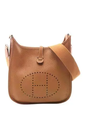 Hermès 2009 Clemence Evelyne Iii Pm Crossbody Bag - Brown