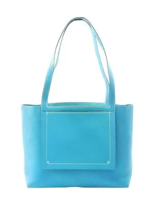 Hermès 2021 Clemence Double Sens 31 Tote Bag - Blue