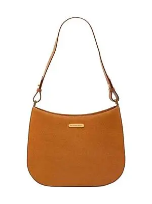 Burberry Leather Shoulder Bag - Brown