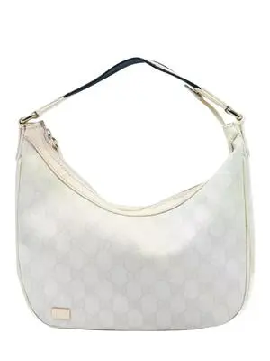Gucci Gg Supreme Pop Handbag - White