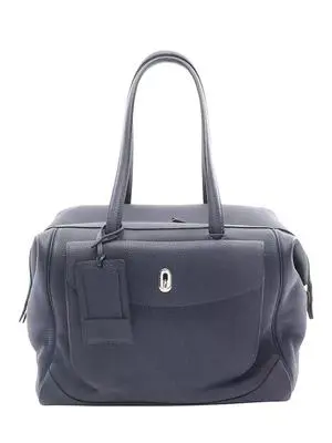 Hermès 2018 Togo Wallago Cabine 35 Handbag - Blue