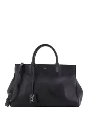 SAINT LAURENT Rive Gauche Cabas Medium Tote Bag