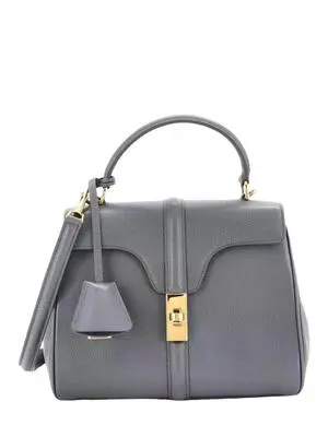 Celine 16 Top Handle Small Satchel Bag - Grey