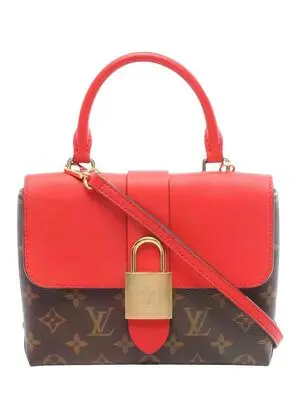 LOUIS VUITTON 2018 Monogram Locky Bb Satchel - Brown