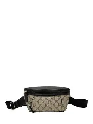 Gucci Gg Supreme Belt Bag - Brown
