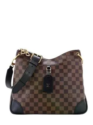 LOUIS VUITTON Odeon Nm Handbag Damier Mm Crossbody Bag - Brown