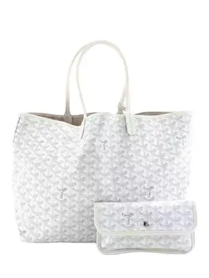 Goyard Saint Louis Pm Tote Bag - White