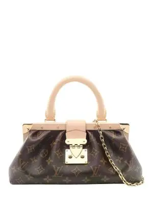 LOUIS VUITTON 2021-2026 Monogram Satchel - Brown