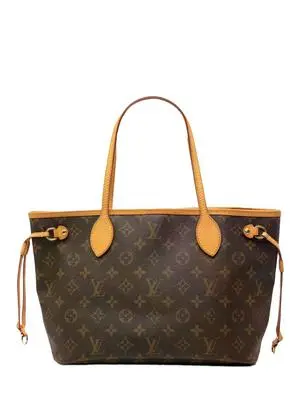 LOUIS VUITTON 2008 Monogram Neverfull Pm Tote Bag - Brown