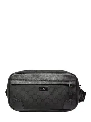 Gucci Gg Nylon Waist Bag - Black