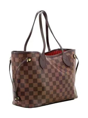 LOUIS VUITTON Neverfull Pm Tote Bag - Brown