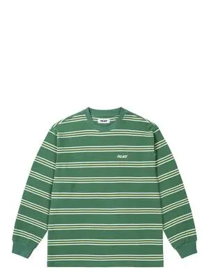 PALACE Trio Stripe Long-sleeve Shirt - Green