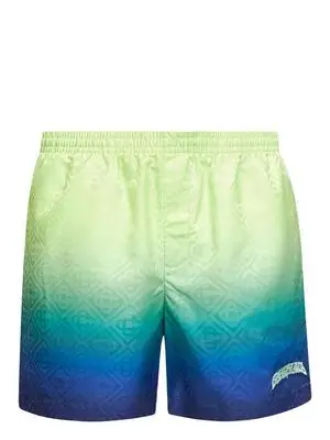 Casablanca Monogram Swim Shorts - Green