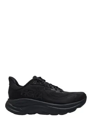 HOKA® Clifton 10 Mesh-knit Sneakers - Black