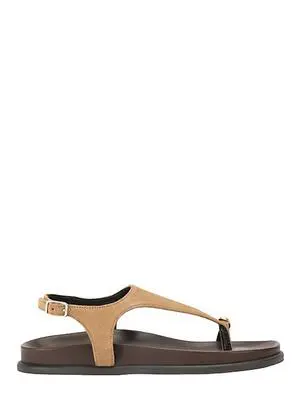 Kurt Geiger Rira Suede Sandals Beige Comb