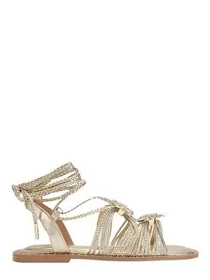 Carvela Marina Faux-leather Sandals - Gold
