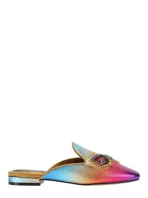 Kurt Geiger Embroidered Leather Mules - Other