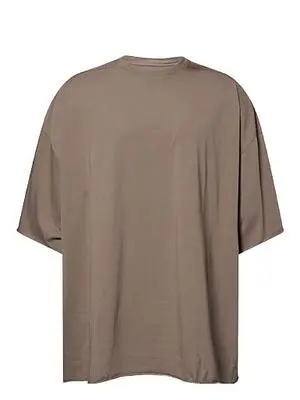 Rick Owens Tommy Oversized Cotton T-shirt - Dust