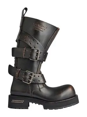 Balenciaga Venom High Boot - Brown