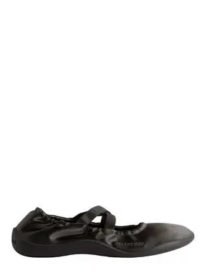 Balenciaga Shibuya Flat Ballerina - Black