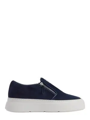 GIUSEPPE ZANOTTI Gz Mike Zip Slip-on - Blue