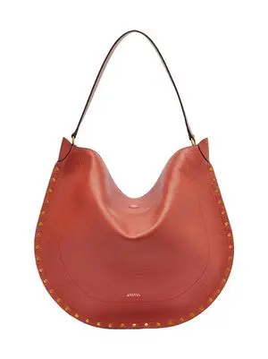 Isabel Marant Étoile Oskan Soft Leather Shoulder Bag - Brown