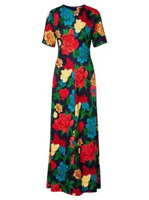 La DoubleJ Angelica Floral Maxi Dress Multicoloured