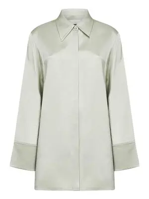 JIL SANDER Long Shirt - Green