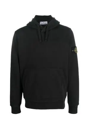 Stone Island Cotton Sweatshirt - Black