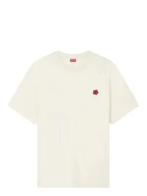 Kenzo Boke Flower Cotton T-shirt - Beige