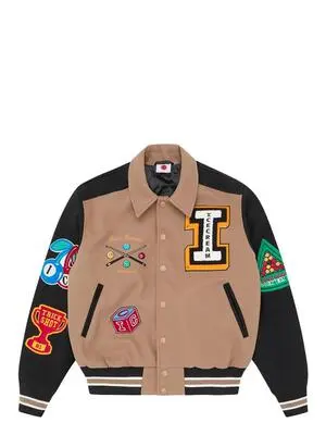 ICECREAM Patch Bomber Jacket - Grey