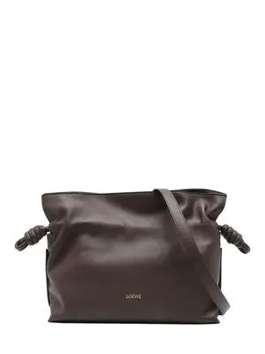 Loewe Flamenco Medium Clutch - Brown