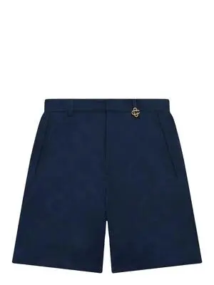 Casablanca Printed Bermuda Shorts - Blue