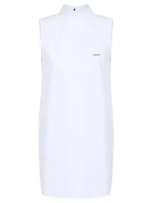 Iceberg Sleeveless Dress - White