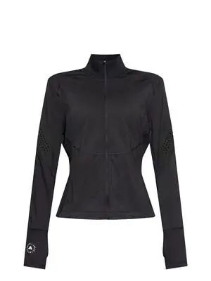 Adidas By Stella McCartney Zipped Sweatshirt - Black