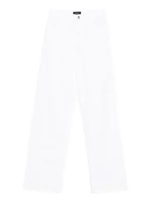 FAY Denim Cotton Jeans - White