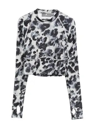 Adidas By Stella McCartney Open-back T-shirt - Black
