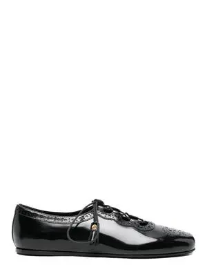 Church's Rhea Patent Leather Brogues - Black