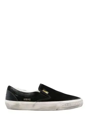 GOLDEN GOOSE Vce Slip-on Sneakers - Black
